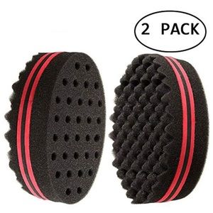 Accessories | 2 Pack Unisex Coil Wave Sponge Brush Nwt | Poshmark